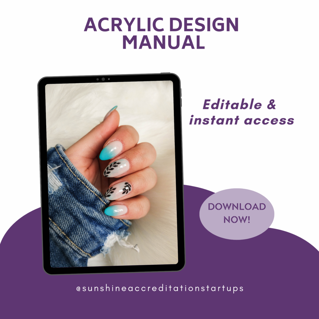 Acrylic Design Manual - Sunshine Academy Startups